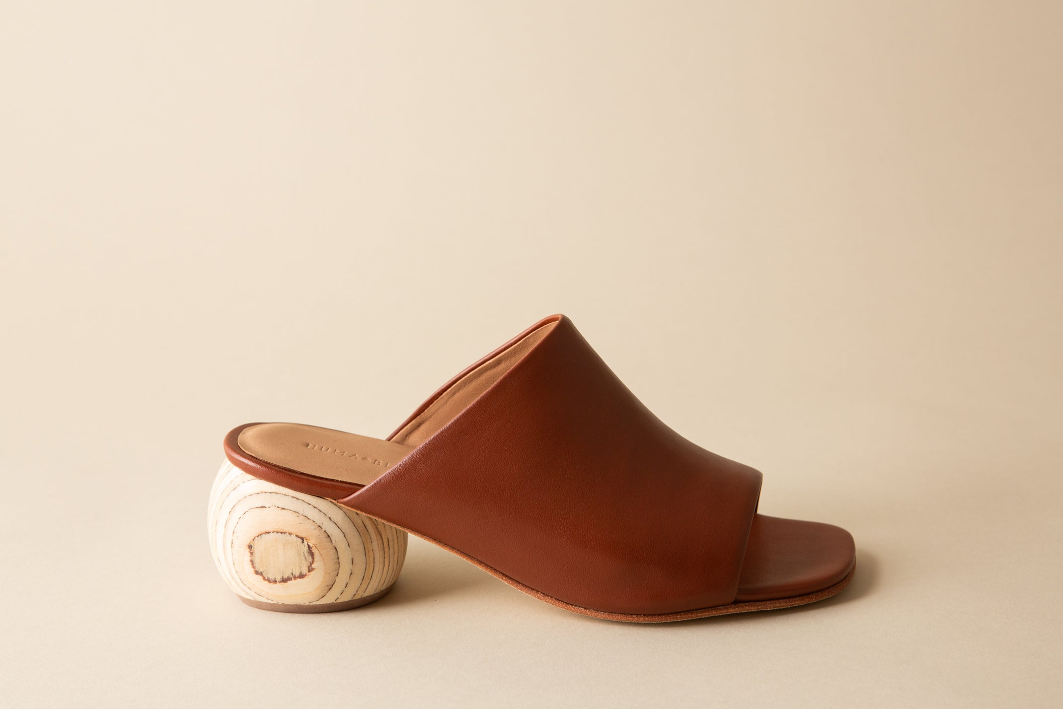 Milla | Women's Heeled Mule | Huma Blanco