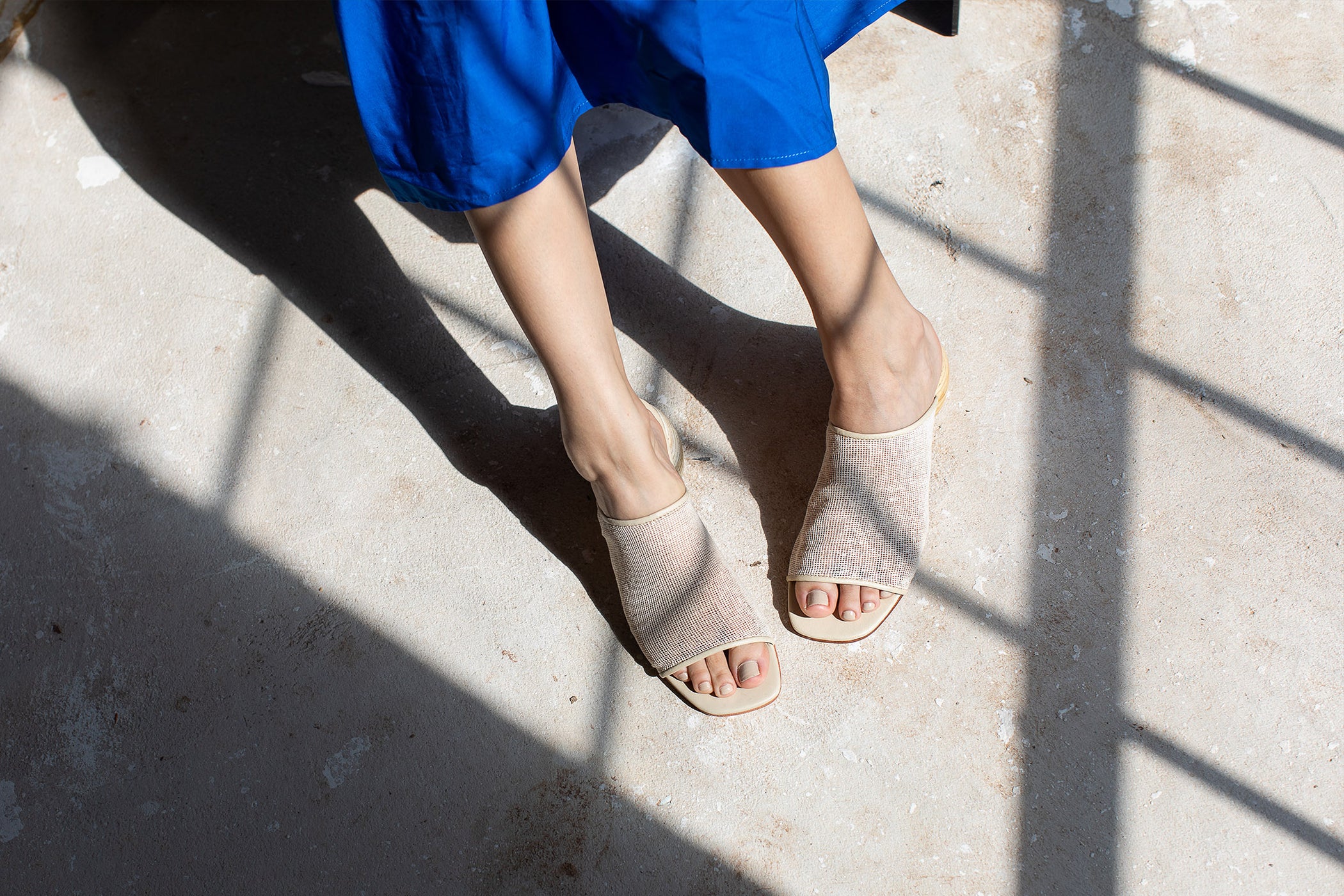 Sculpted Wood Heels | Huma Blanco